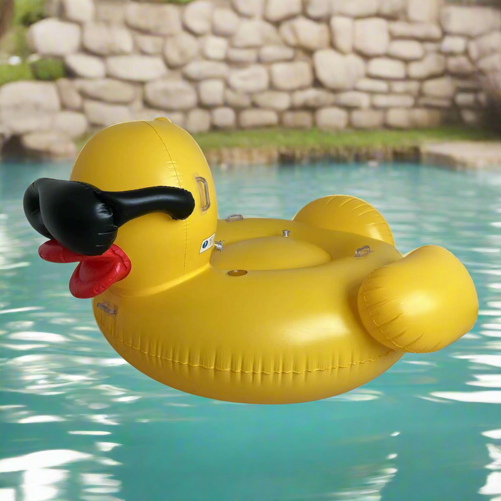 Large Rubber Duck Pool Float – The Mischievous Badger